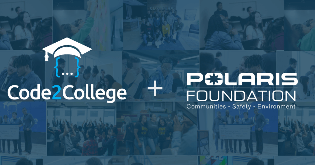 Polaris Foundation funds code2college software engineering curriculum • Code2College