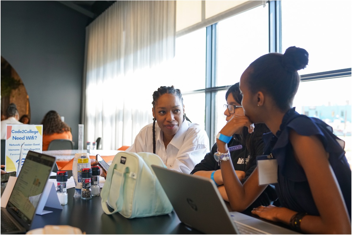 100+ HS Girls deliver Impactful Pitches At 2nd Annual Vision 2024 Summit • Code2College