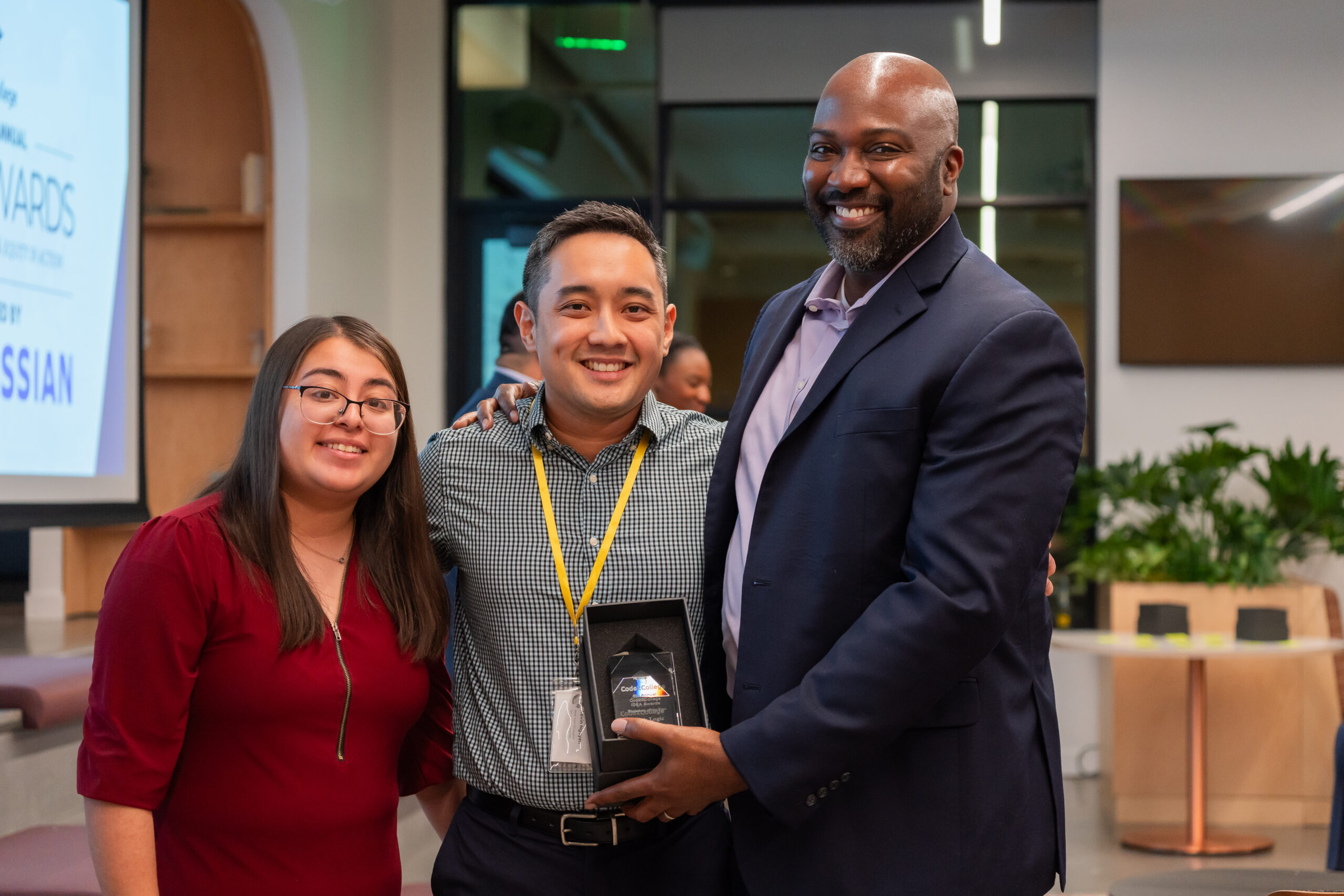 Empowering Future Innovators: Cirrus Logic Engineers Mentor Code2College Students at Hackathon ...